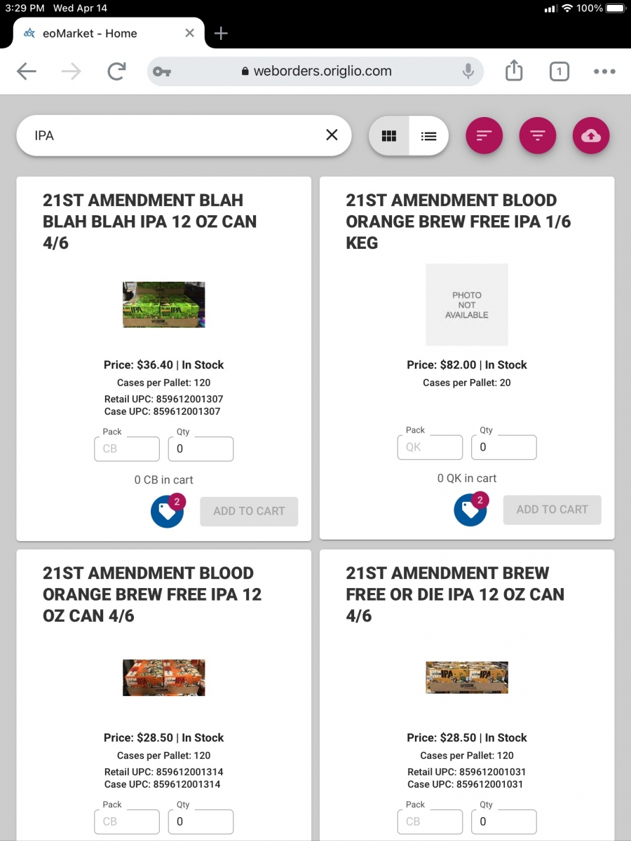 Web Ordering with Origlio’s Peter Smith - Origlio Beverage